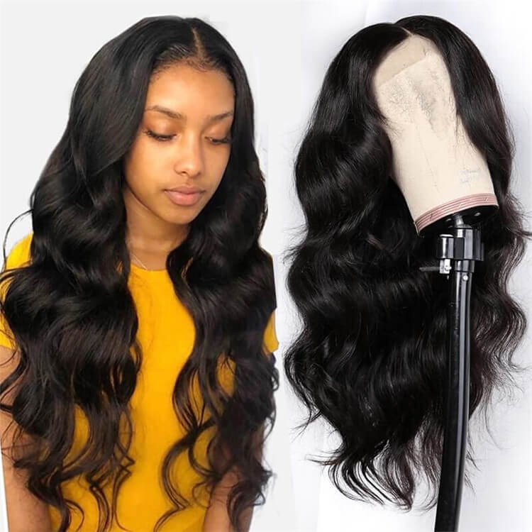 Raw Virgin Human Hair Wig HD Lace Body Wave Wig